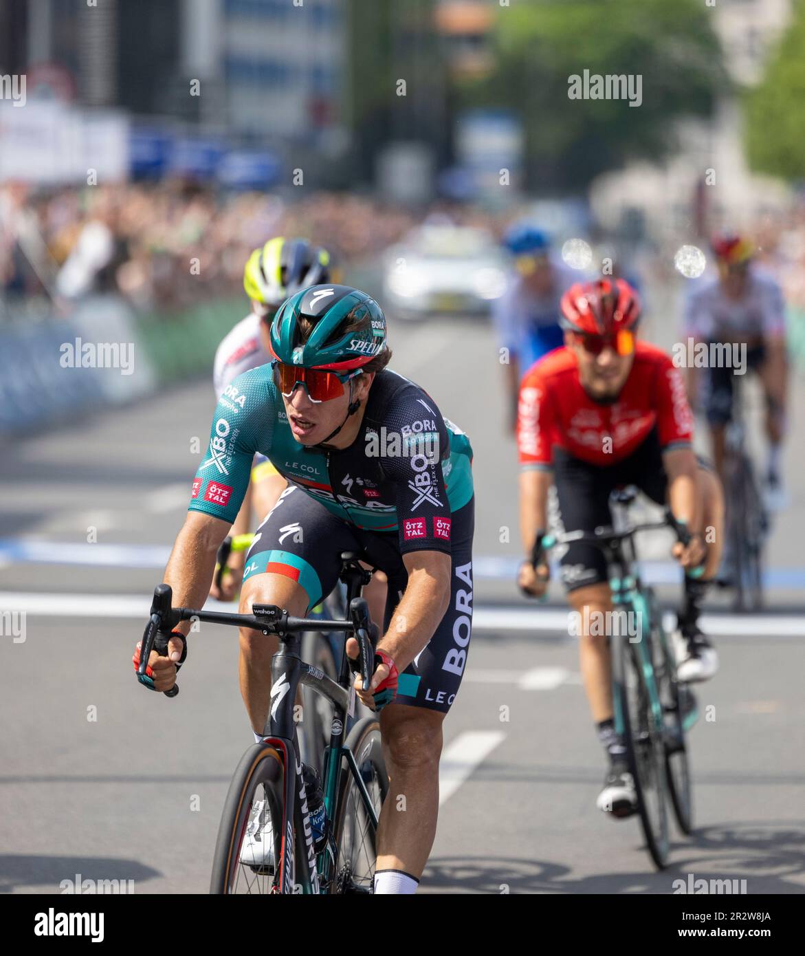 Cologne, Germany. 21st May, 2023. Cycling: UCI European Series - Around ...