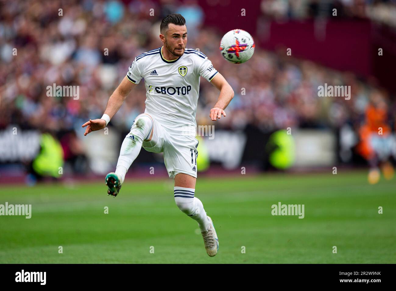 London, UK. 21st May, 2023. Jack Harrison of Leeds United in action ...
