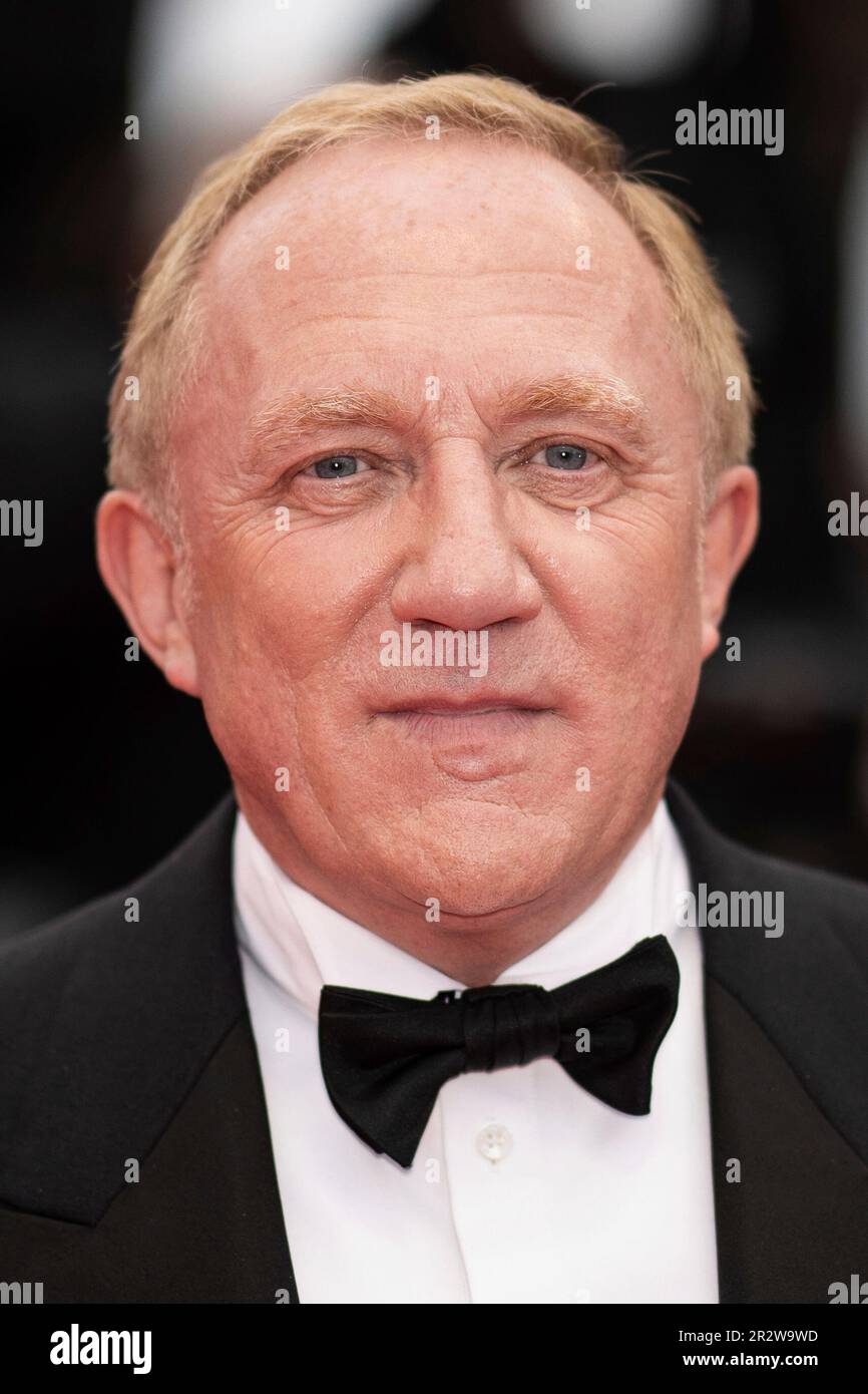 François Henri Pinault poses for photographers upon arrival at the ...