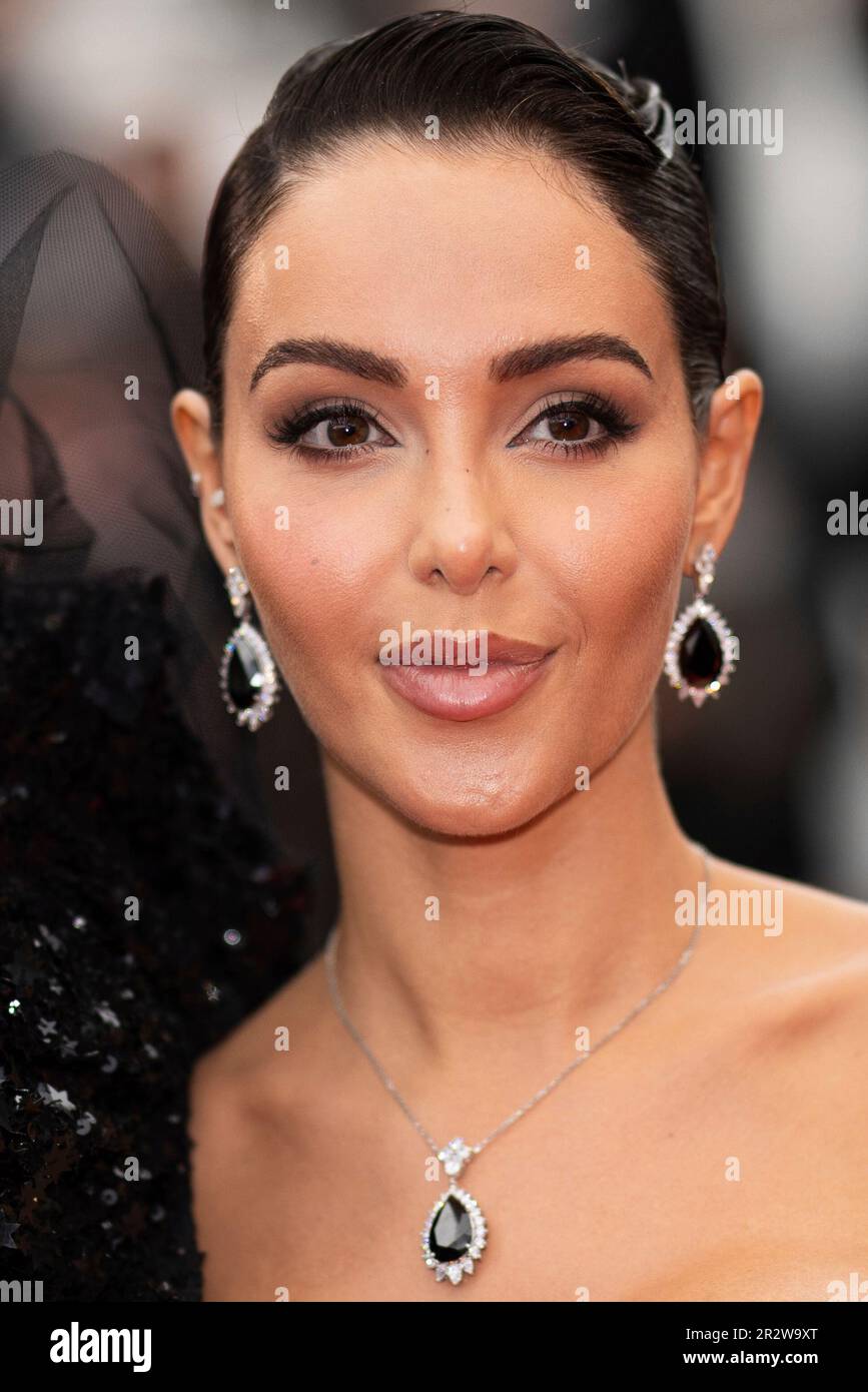 Nabilla Benattia poses for photographers upon arrival at the premiere ...
