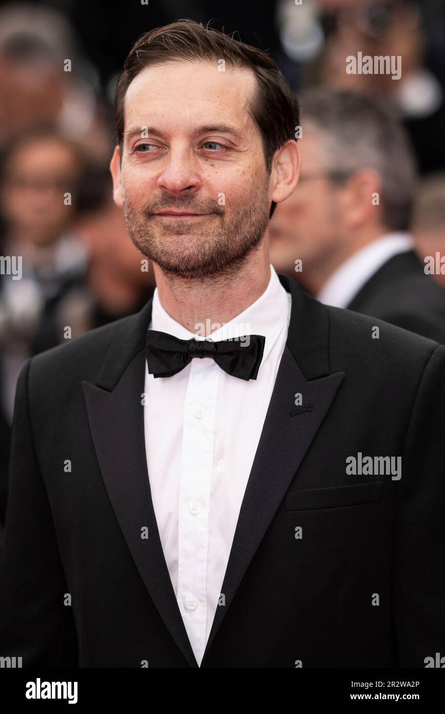 Tobey Maguire poses for photographers upon arrival at the premiere of ...