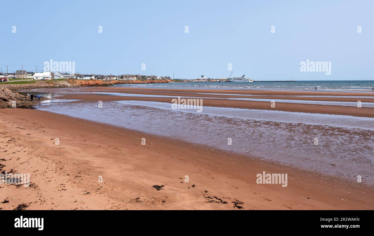 Souris Beach Provincial Park near Souris Prince Edward Island is an ...