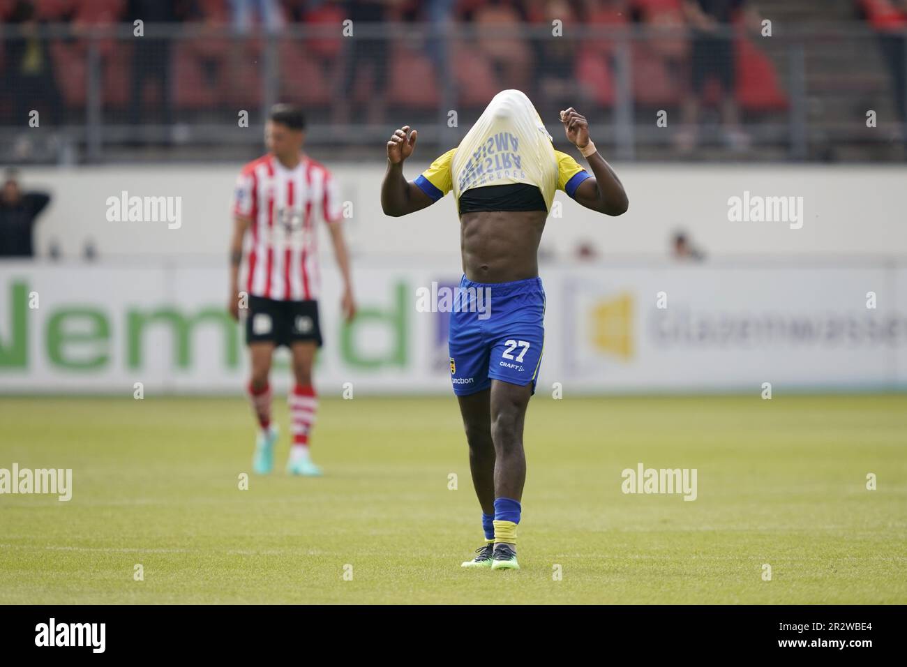 ROTTERDAM - Sekou Sylla of SC Cambuur the Dutch Eredivisie game between ...