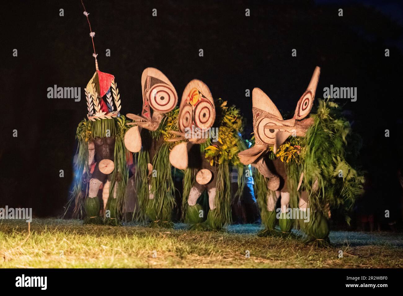 Papua New Guinea, New Britain Island, Rabaul, Baining. Traditional ...