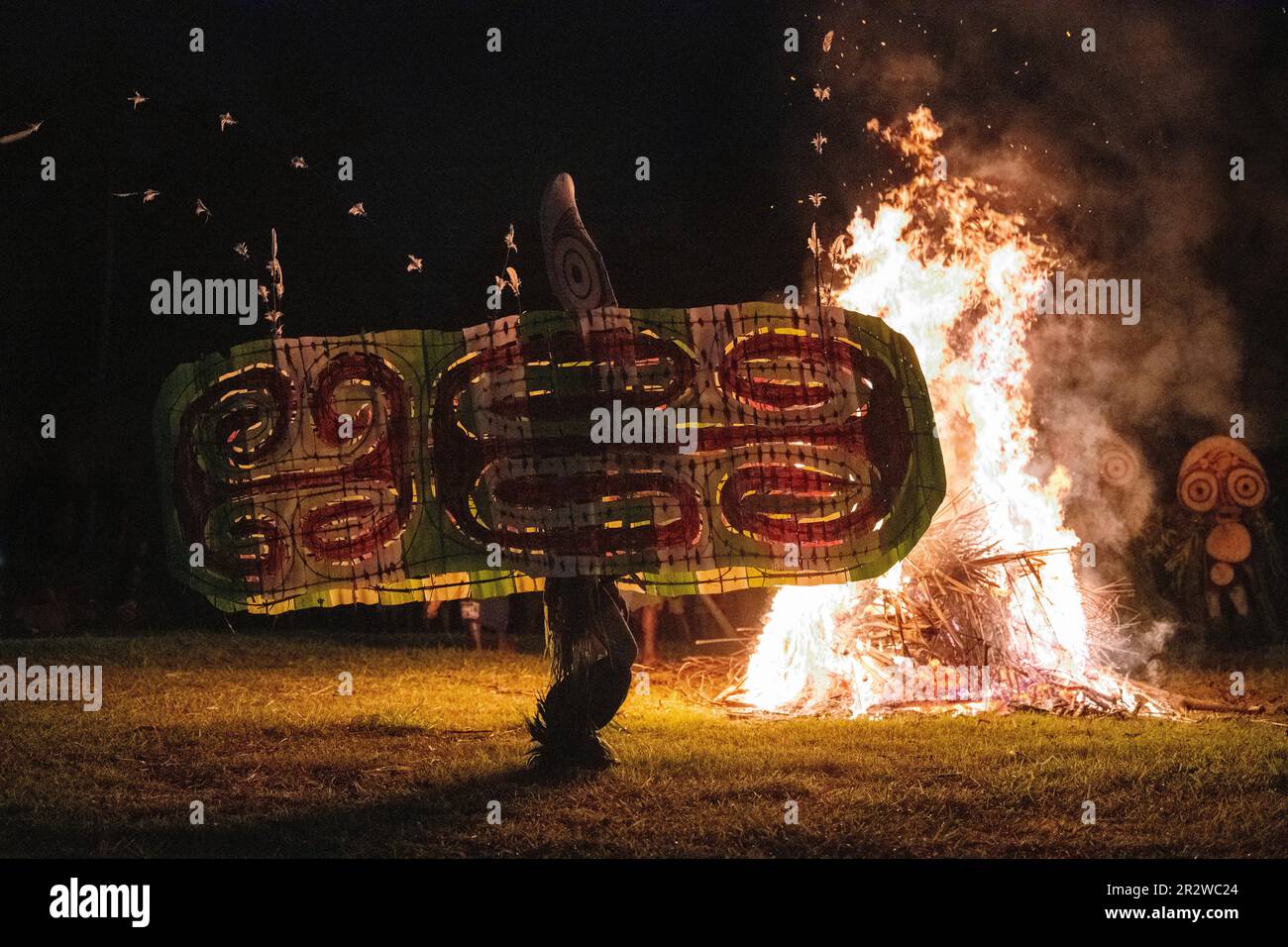 Papua New Guinea, New Britain Island, Rabaul, Baining. Traditional ...