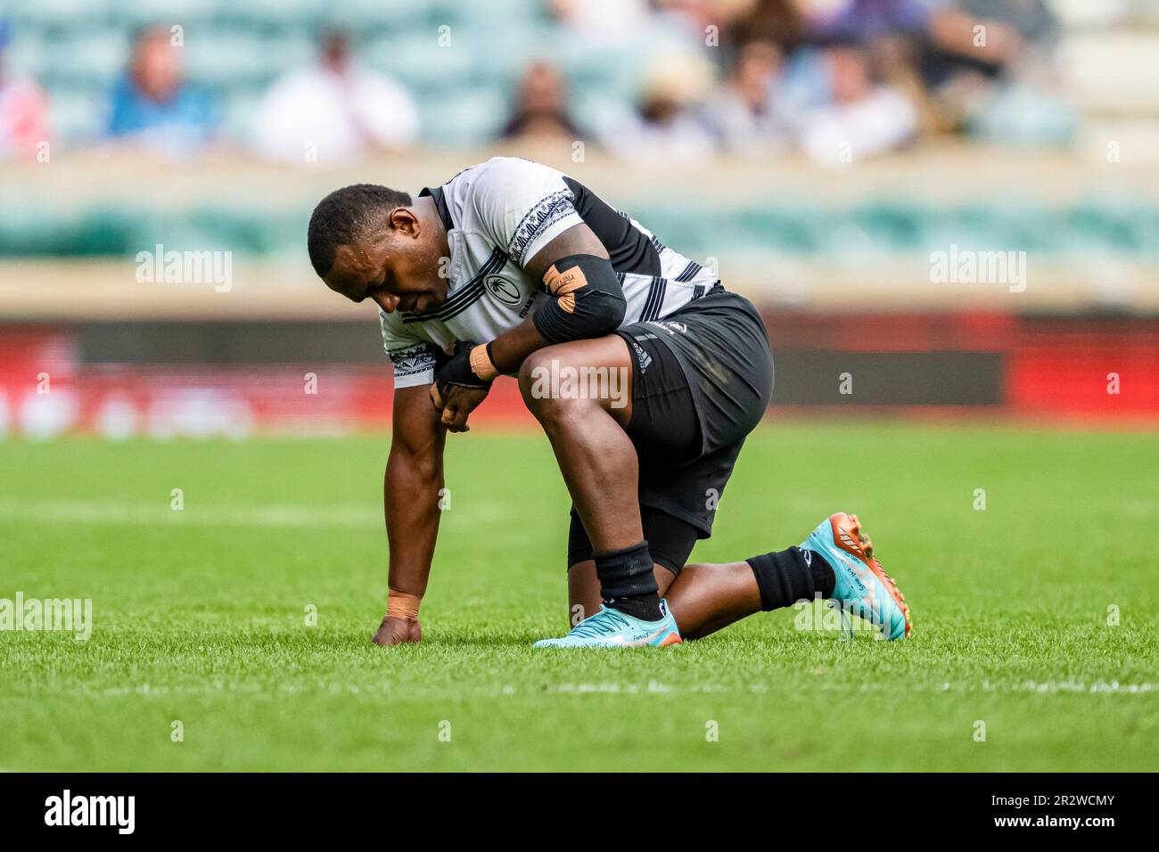 LONDON, UNITED KINGDOM. 21st, May 2023. Waisea Nacuqu of Fiji during ...