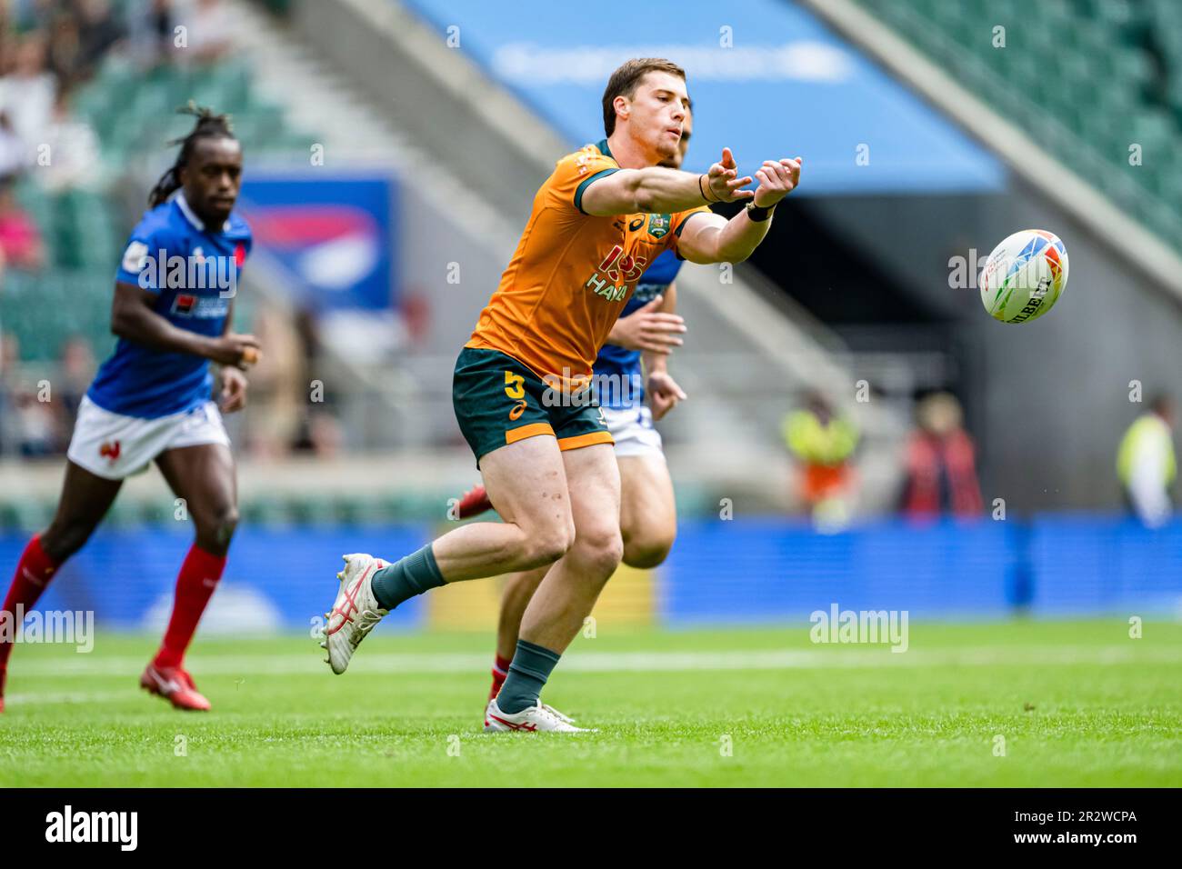 LONDON, UNITED KINGDOM. 21st, May 2023. Tim Clements of Australia (r ...