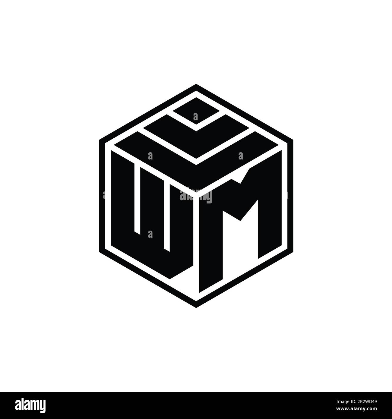Wm modern logo Cut Out Stock Images & Pictures - Alamy