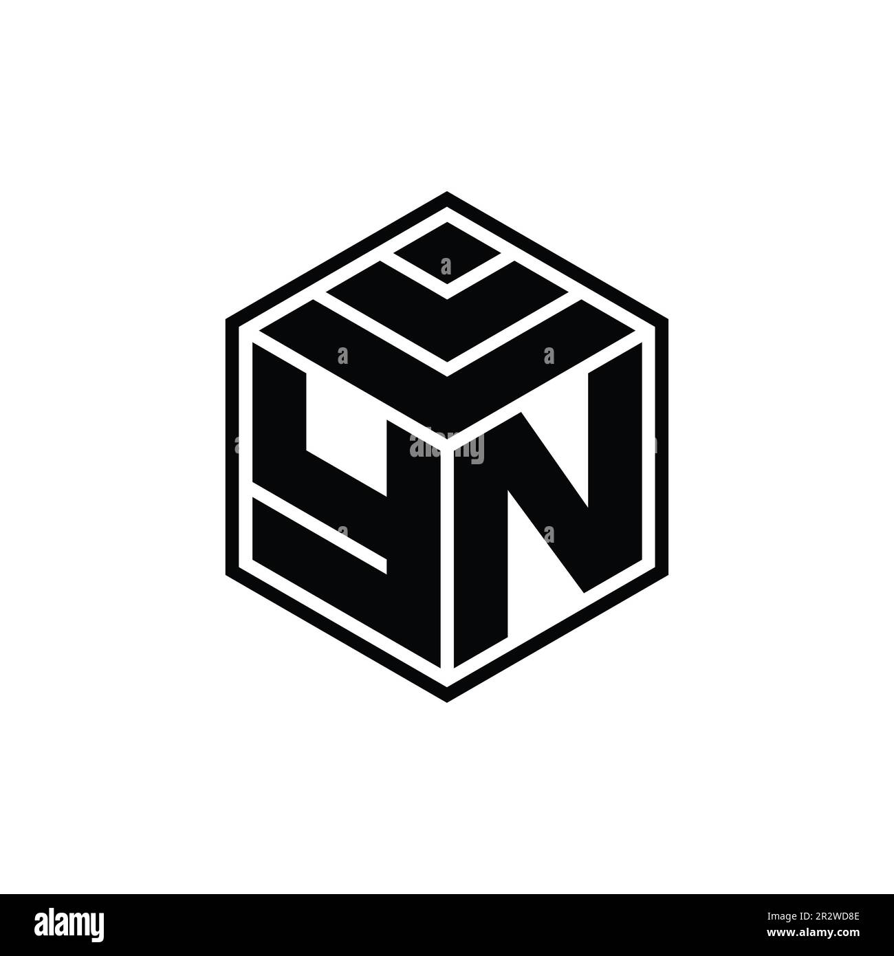 YN Logo monogram with hexagon geometric shape isolated outline design ... YN Logo monogram with hexagon geometric shape isolated outline design ...