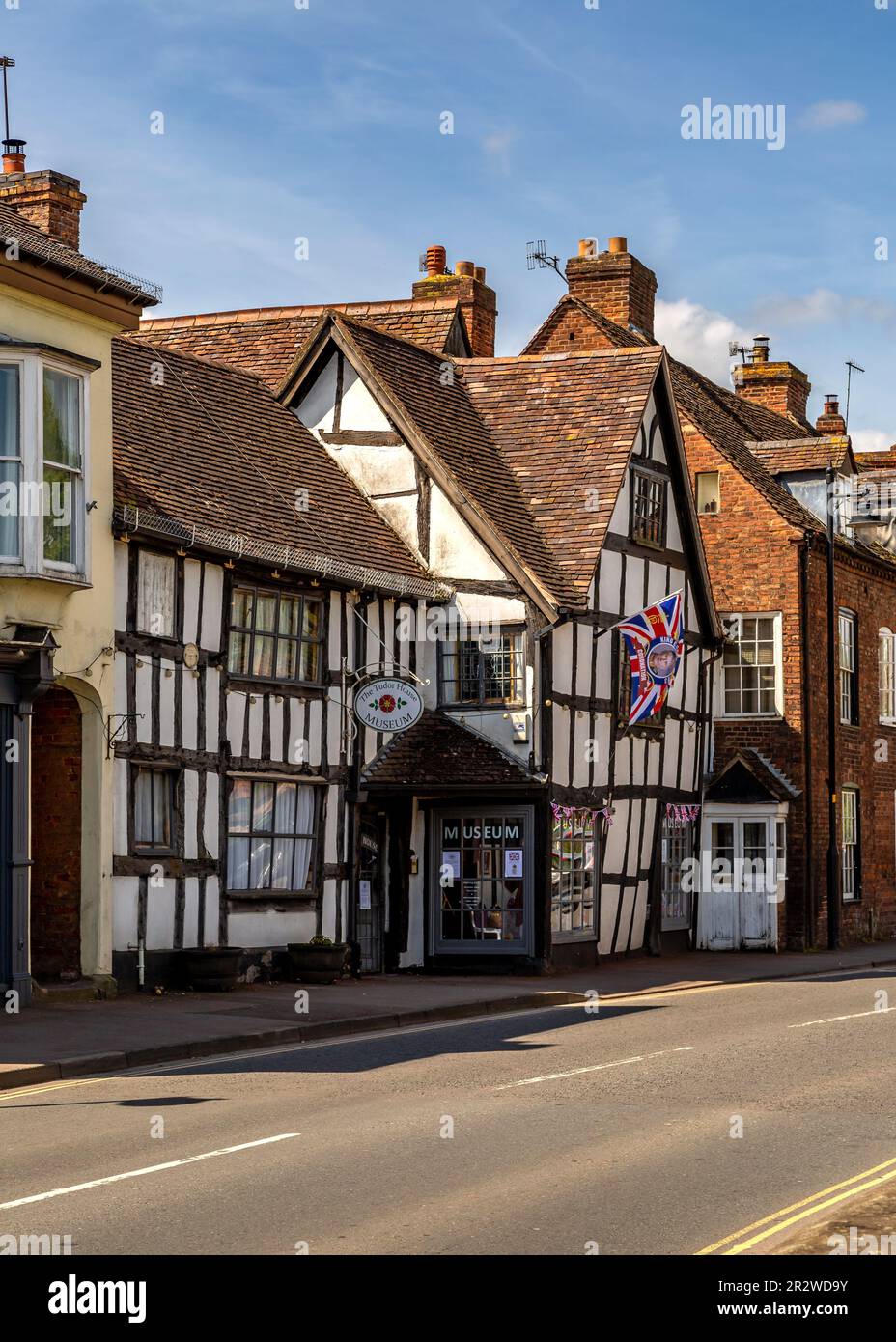 The Tudor House Museum in Upton on Severn, Worcestershire Stock Photo ...