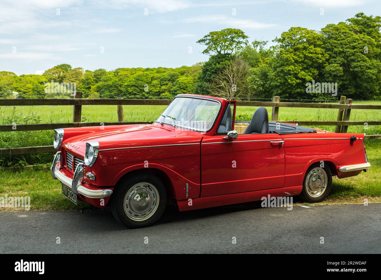 Triumph Herald. Lytham Hall Classic Car Show 2023 Stock Photo - Alamy