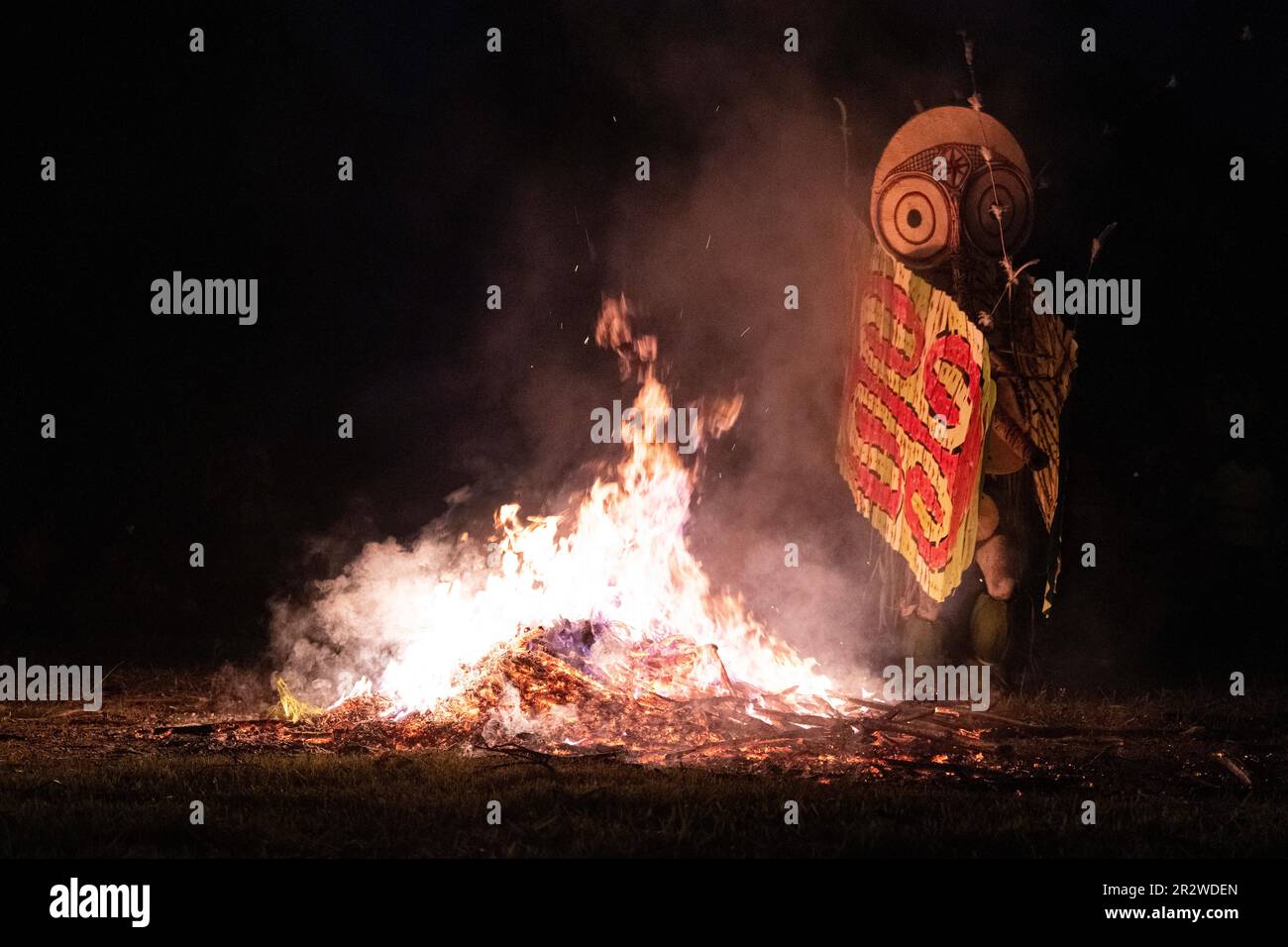 Papua New Guinea, New Britain Island, Rabaul, Baining. Traditional ...