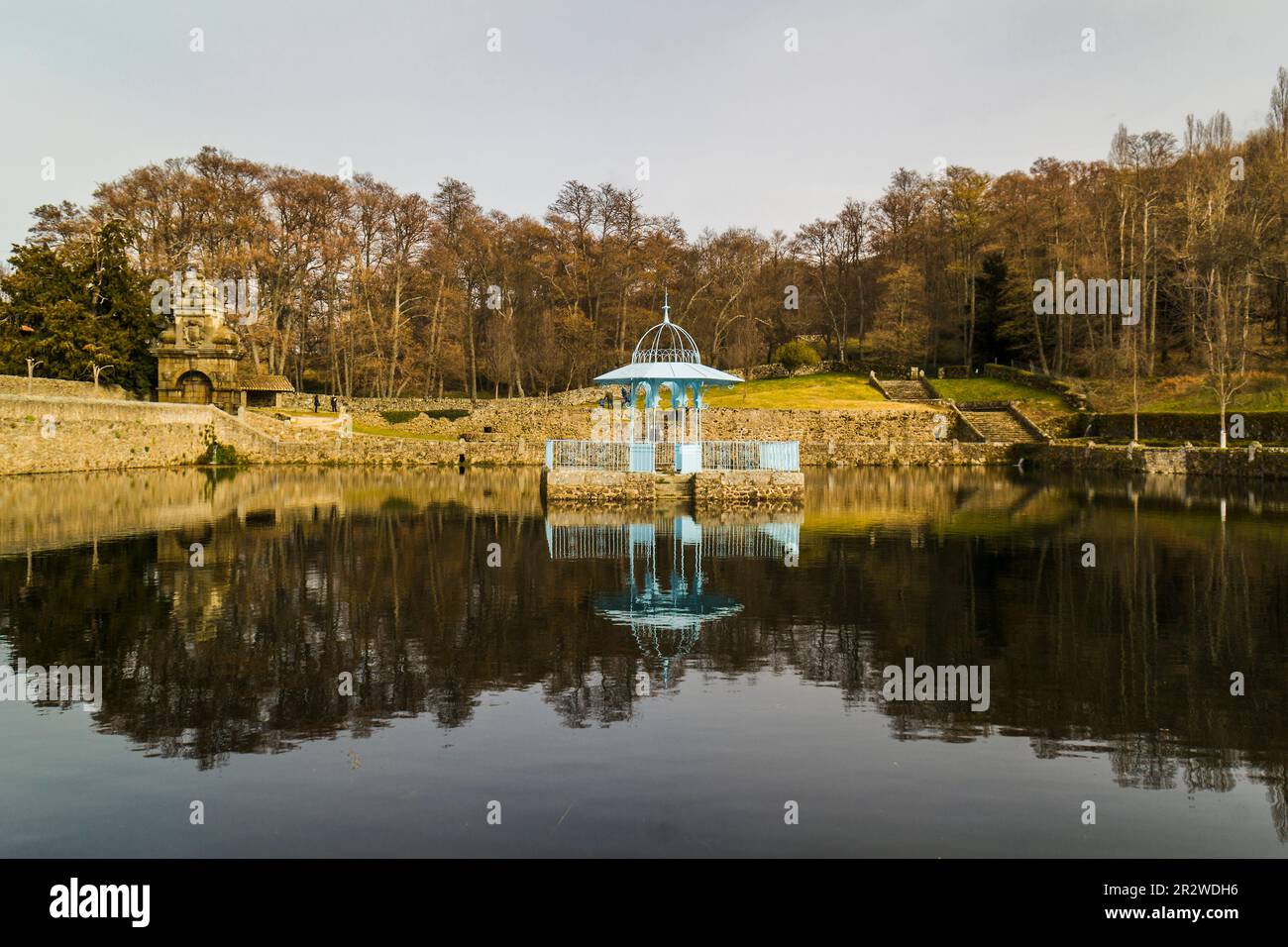 El Bosque de Béjar gardens, Béjar, Spain Stock Photo - Alamy