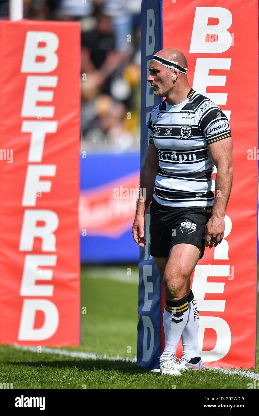 Castleford, England - 21st May 2023 - Danny Houghton of Hull FC. Rugby ...