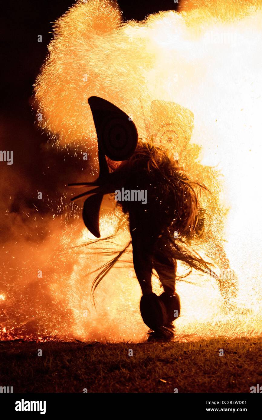 Papua New Guinea, New Britain Island, Rabaul, Baining. Traditional ...