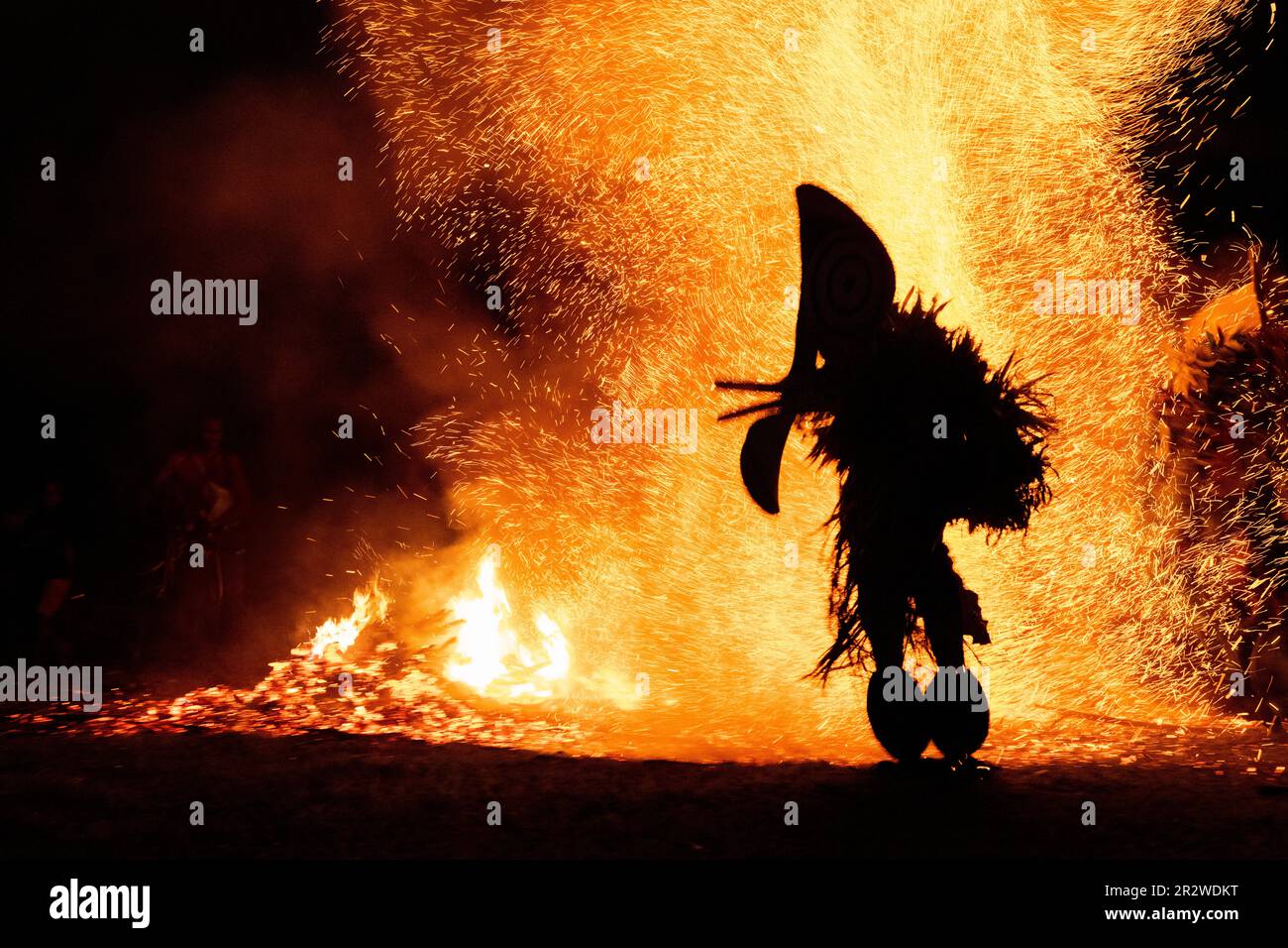 Papua New Guinea, New Britain Island, Rabaul, Baining. Traditional ...