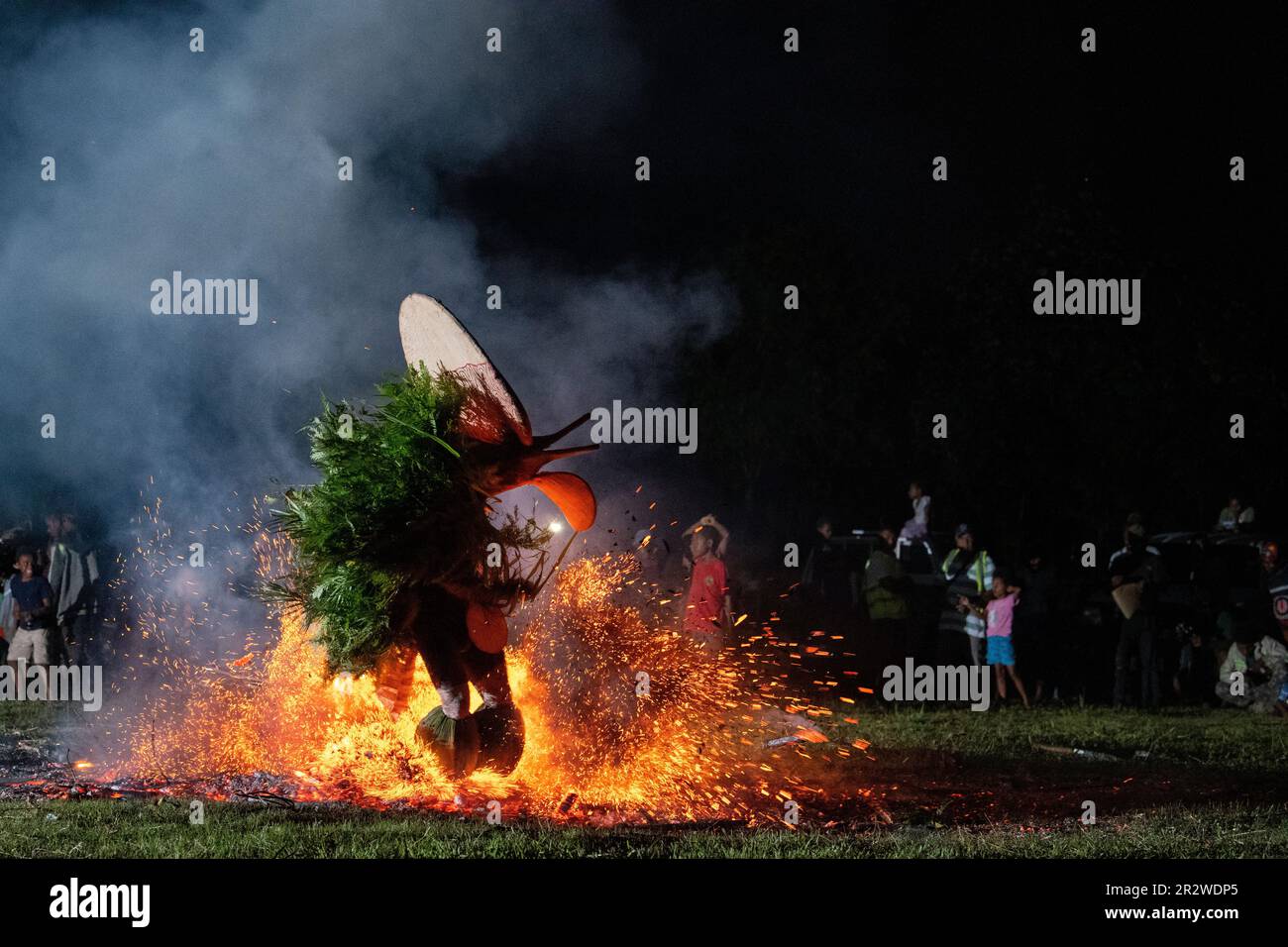 Papua New Guinea, New Britain Island, Rabaul, Baining. Traditional ...