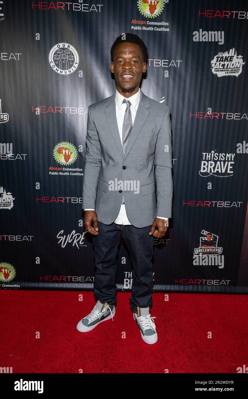Los Angeles, California, USA. 20th May, 2023. Actor Andre K. Jefferson attends "Heartbeat" Short ...