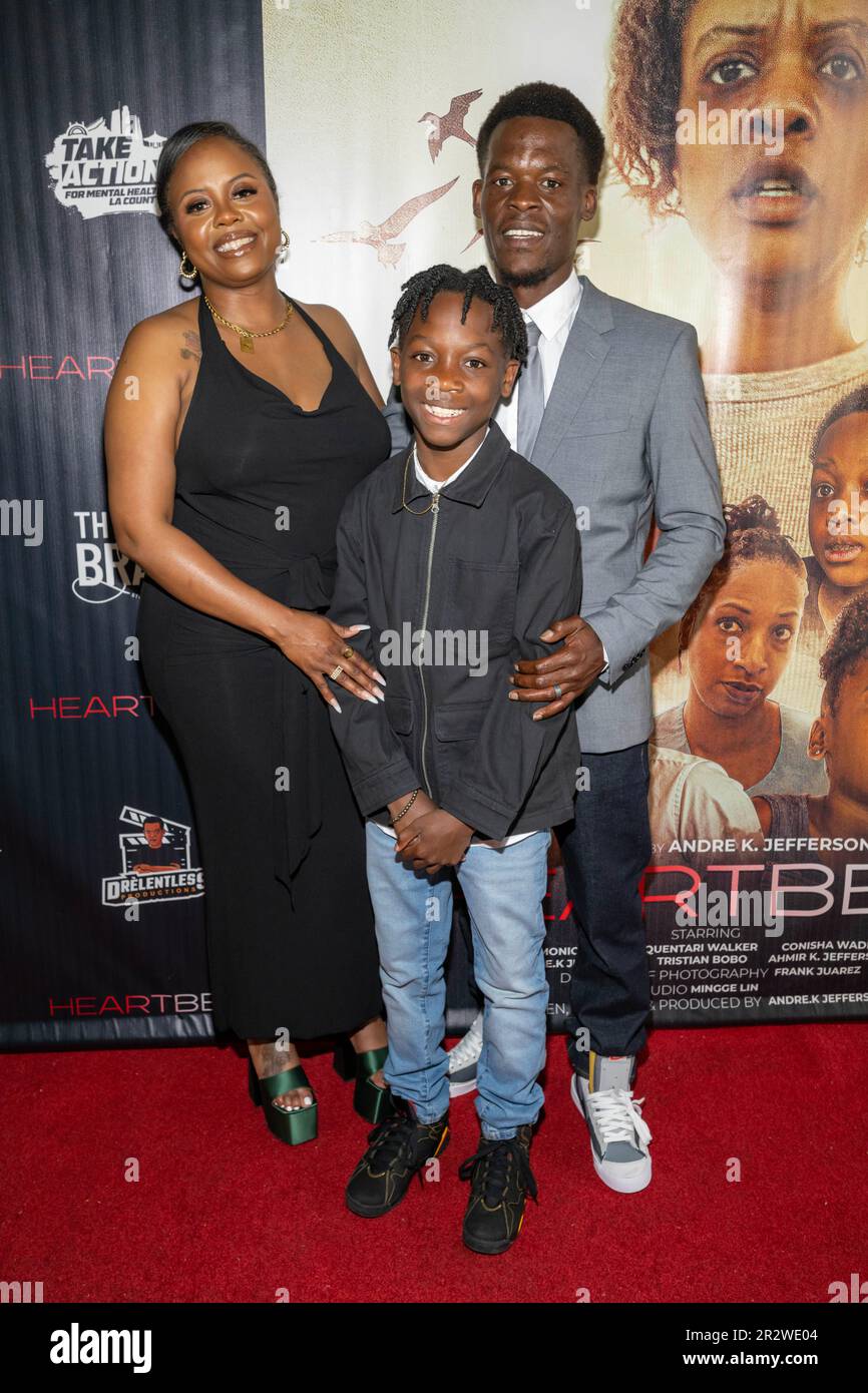 Los Angeles, California, USA. 20th May, 2023. Kimberly Fomby Jefferson, Actor Ahmir K. Jefferson ...