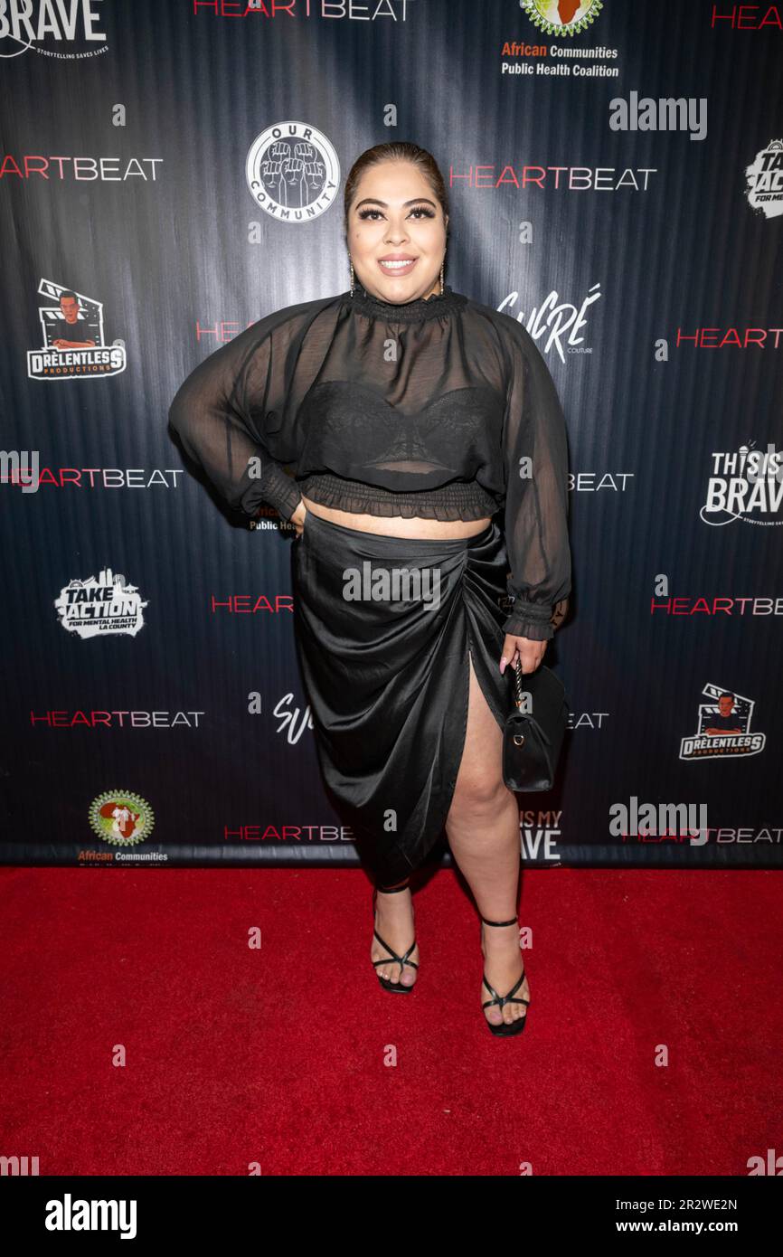 Los Angeles, California, USA. 20th May, 2023. Designer Jhen De Webb ...