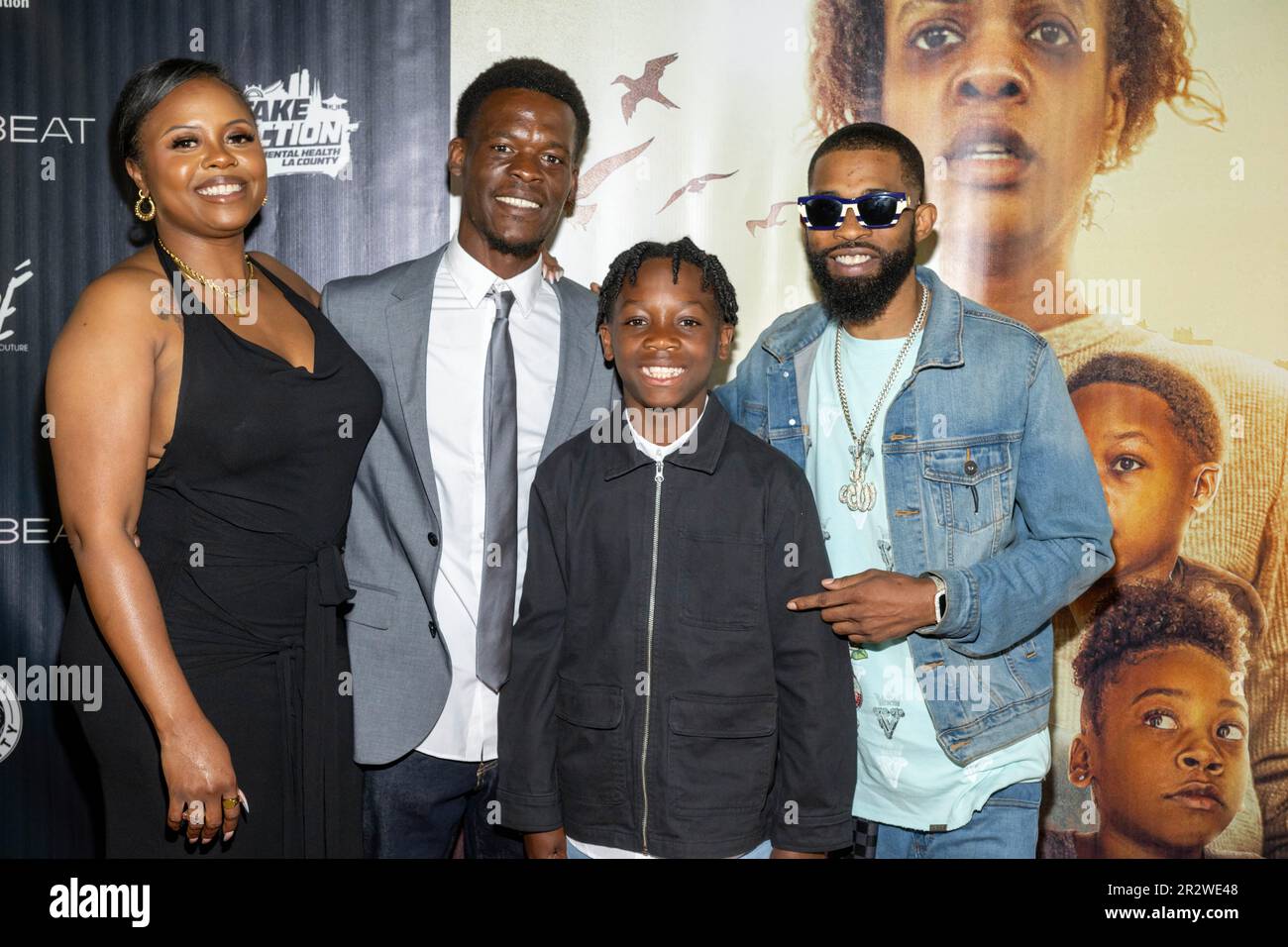 Los Angeles, California, USA. 20th May, 2023. Jefferson family and ...