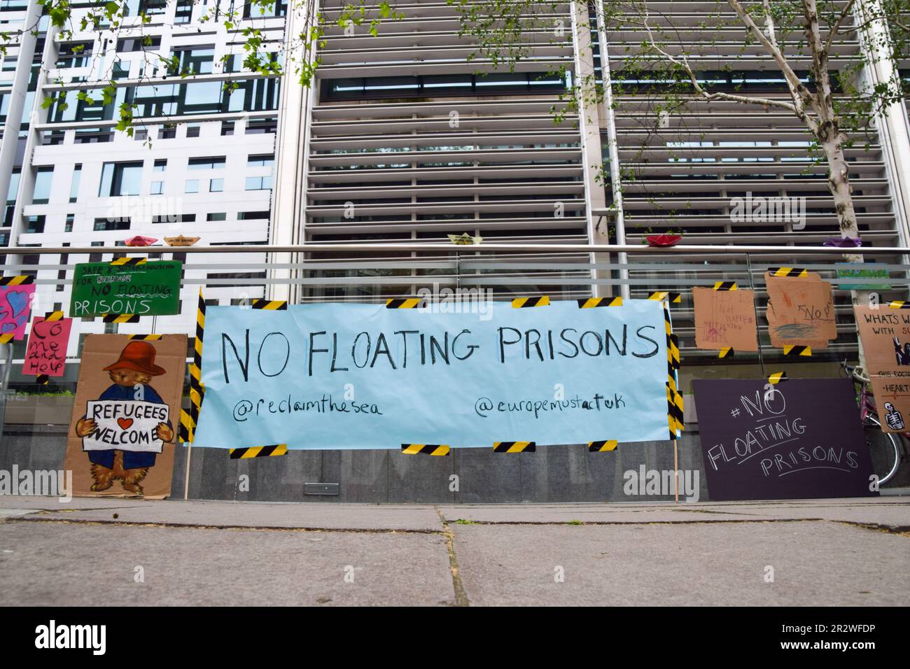 Refugee barge hi-res stock photography and images - Alamy