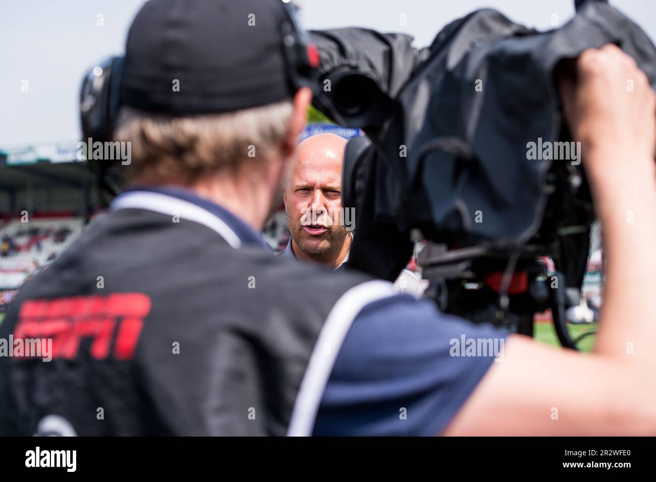 EMMEN - Feyenoord coach Arne Slot during the Dutch premier league match ...