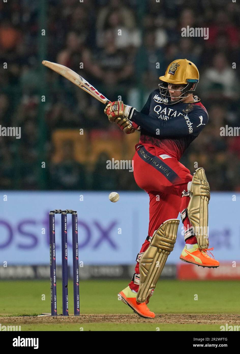 Royal Challengers Bangalore's Anuj Rawat plays a shot during the Indian ...