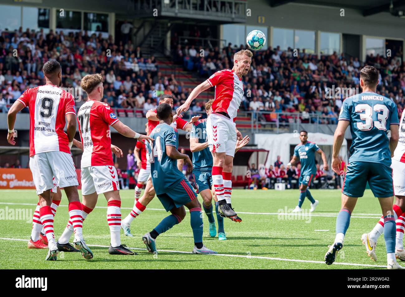 EMMEN - (m) Jeroen Veldmate of FC Emmen during the Dutch premier league ...