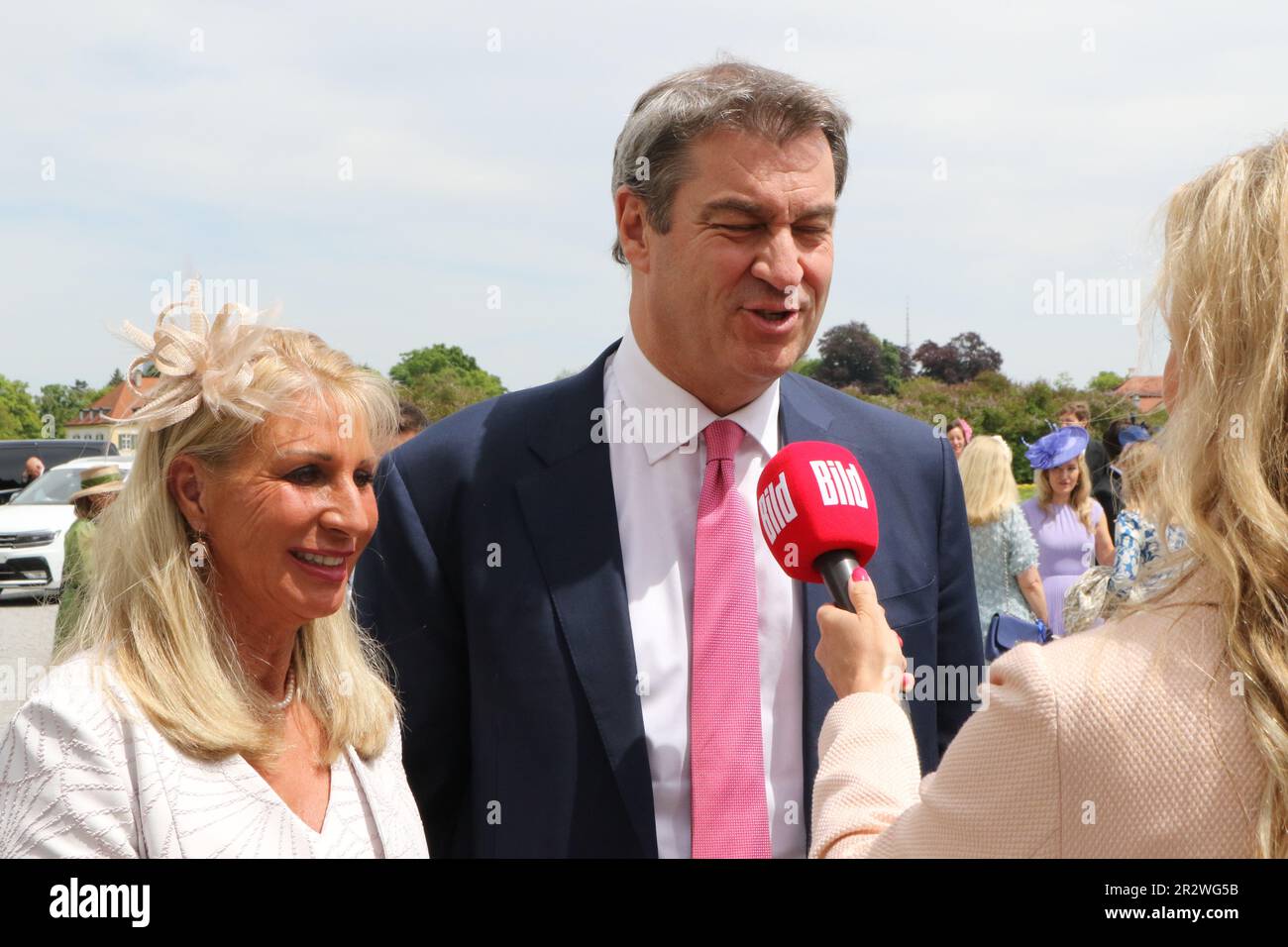 MUNICH, Germany - 20. MAY 2023: Minister Präsident Markus SODER has ...