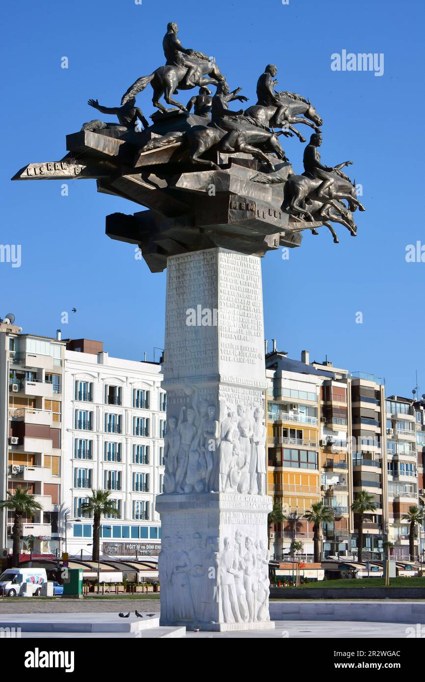 Republic Tree Statue, Cumhuriyet Ağacı Heykeli, İzmir, Izmir, Istanbul ...
