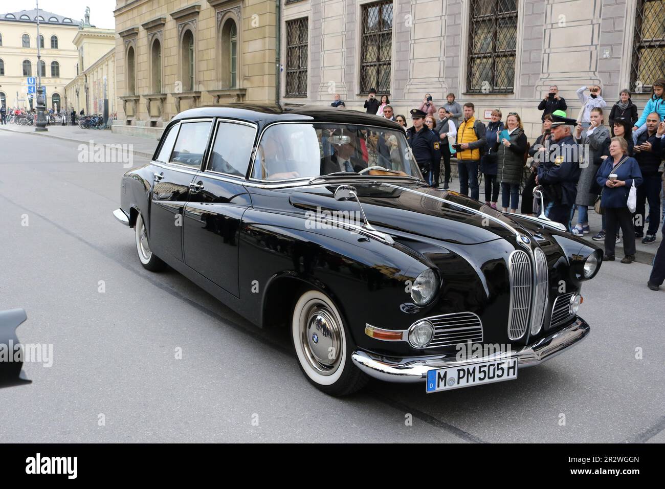 MUNICH, Germany - 20. MAY 2023: the Bride Sophie-Alexandra Princess of ...