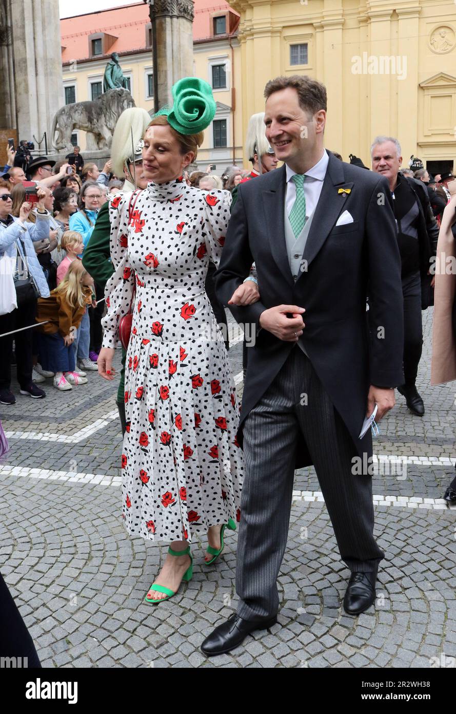 MUNICH, Germany - 20. MAY 2023: Georg Friedrich Prince of Pruccia ...