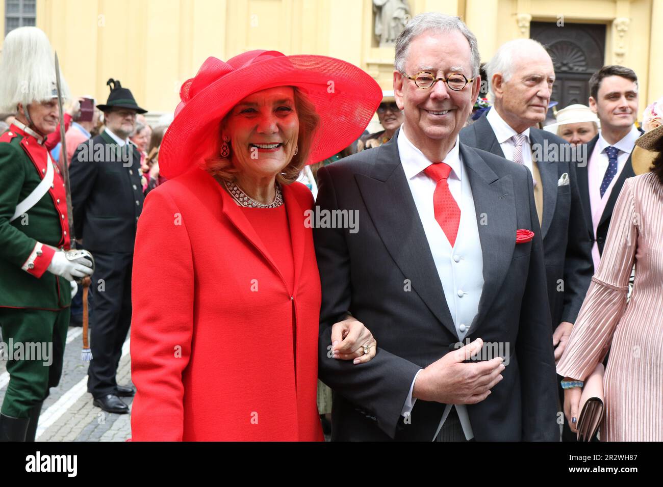 MUNICH, Germany - 20. MAY 2023: Movie producer Susanne PORSCHE and ...