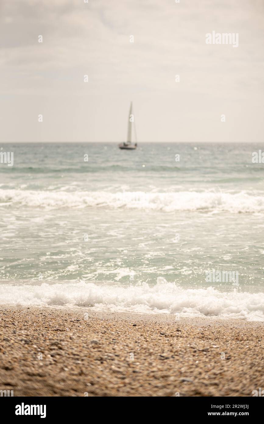 Offshore rock from beach hi-res stock photography and images - Alamy