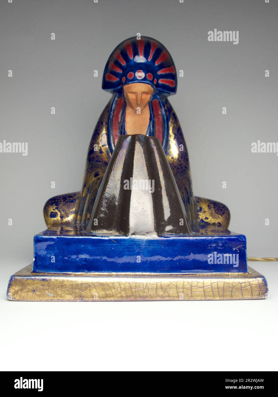 Antique 1920-30s Robj Art Deco porcelain nightlight perfume burner 03. ...