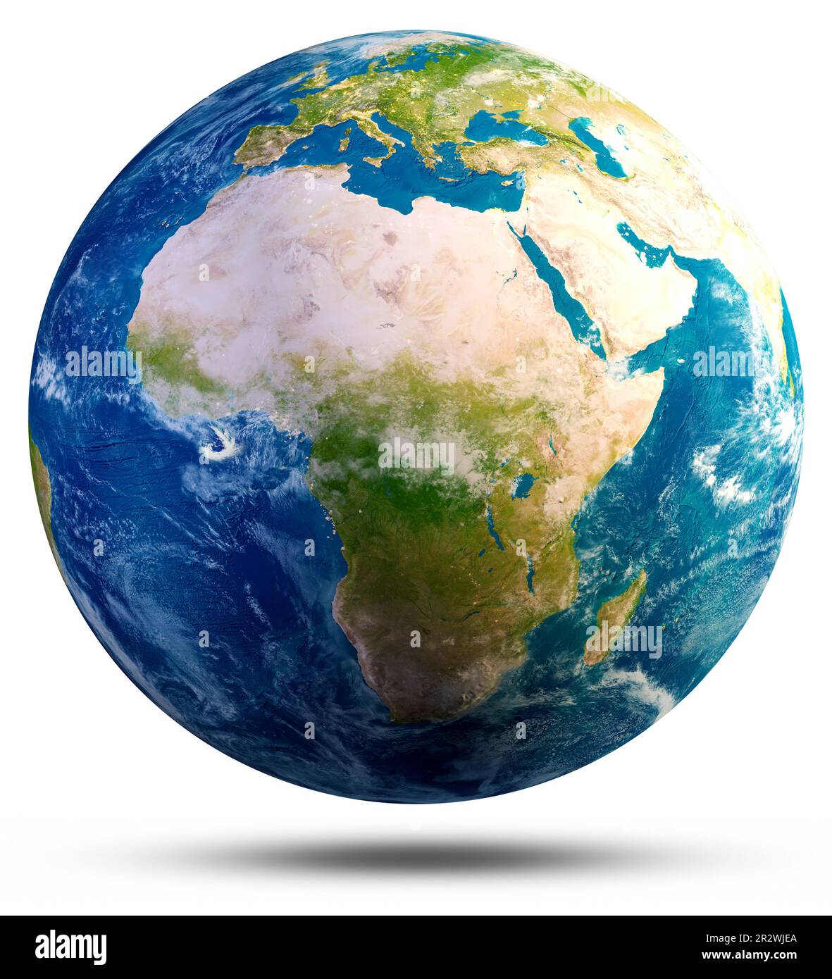 Africa Planet Earth. Elements of this image furnished by NASA. 3d ...