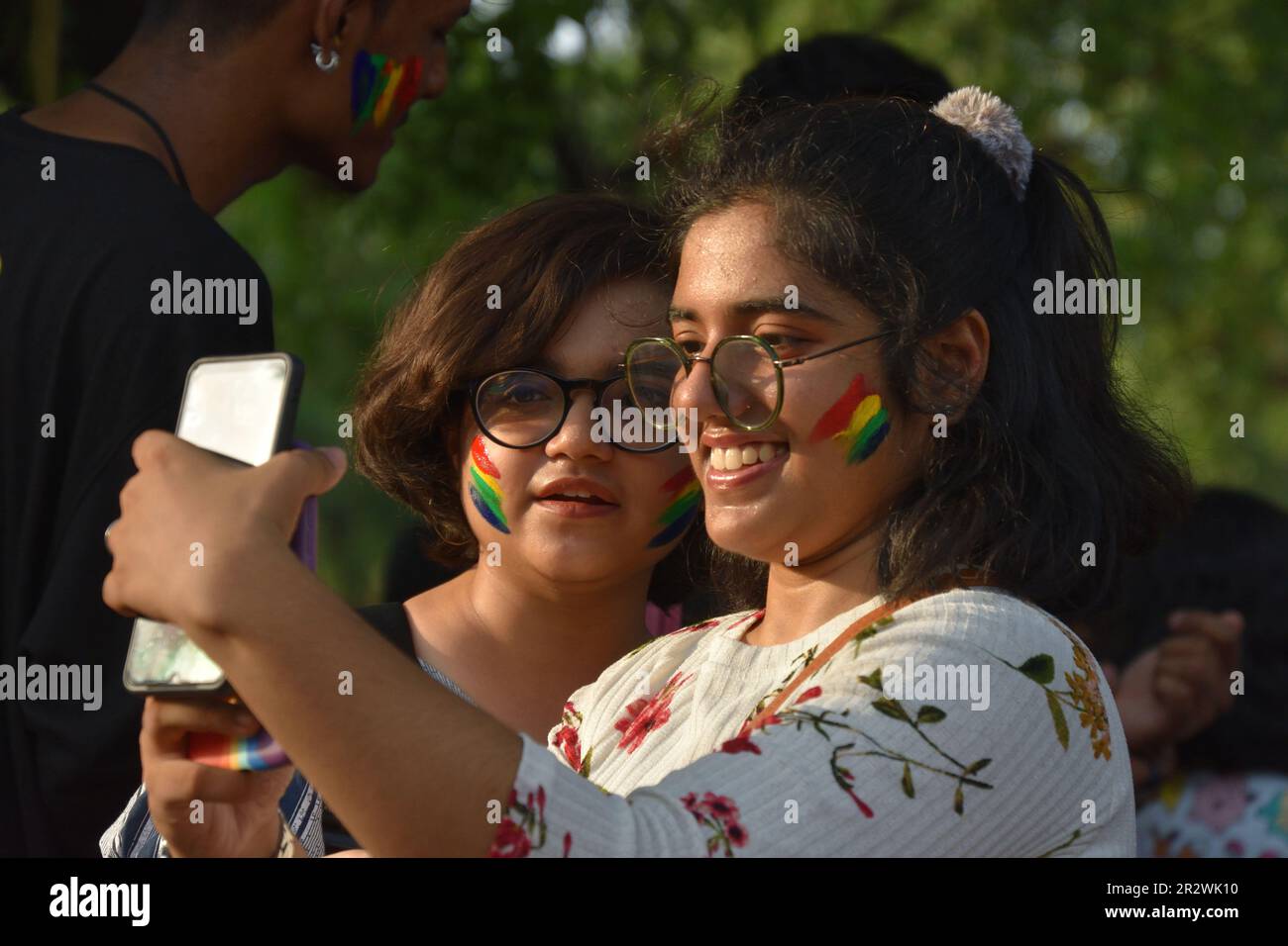 May 21, 2023, Kolkata, India: LGBTQ community take part during a rally ...