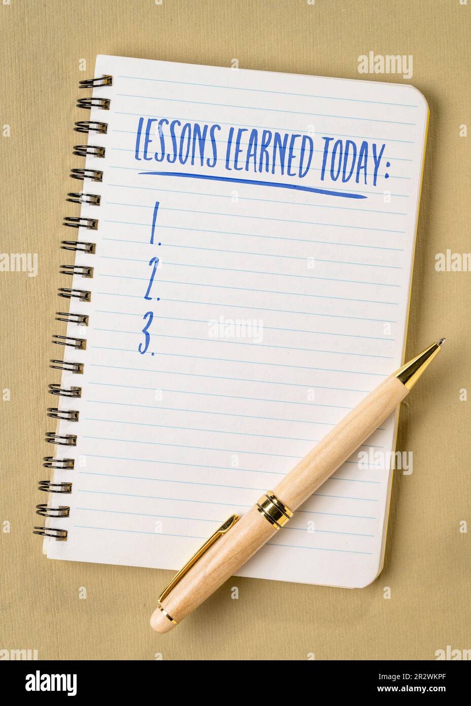 Lessons learned hi-res stock photography and images - Alamy