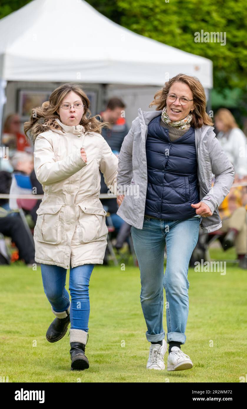 Gordon Castle, Fochabers, Moray, UK. 21st May, 2023. This is scenes ...