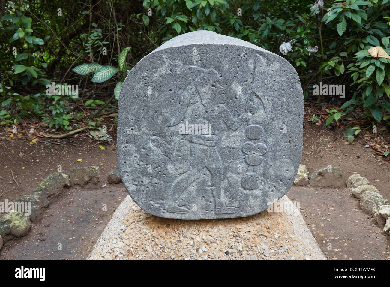 The outdoor museum of Parque Museo La Venta in Tabasco, Mexico ...
