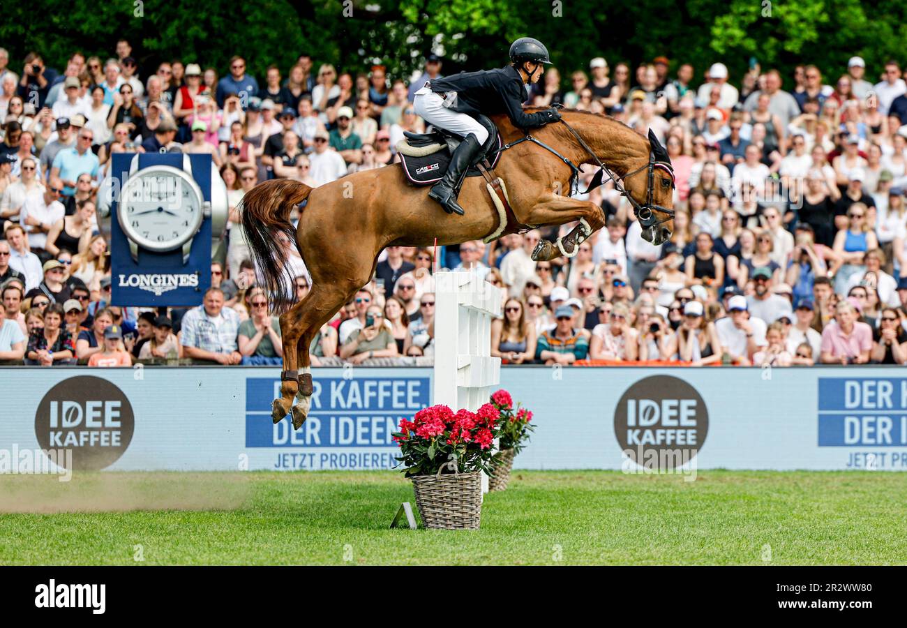 Hamburg, Germany. 21st May, 2023. Equestrian sport: German Show Jumping ...