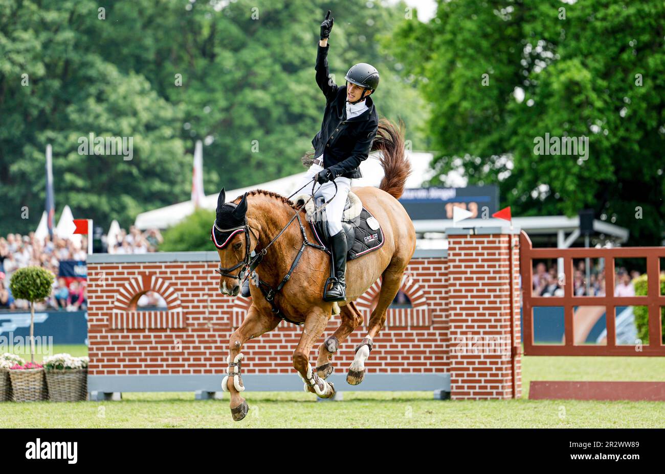 Hamburg, Germany. 21st May, 2023. Equestrian sport: German Show Jumping ...