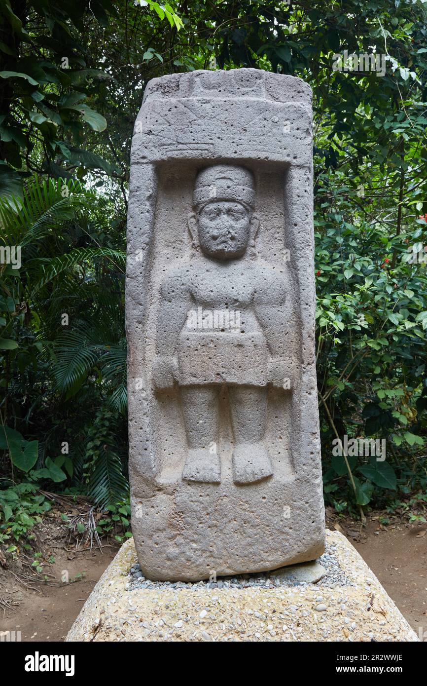 The outdoor museum of Parque Museo La Venta in Tabasco, Mexico ...