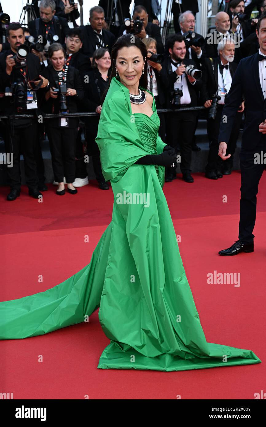 Michelle Yeoh attending the Firebrand premiere, during the 76th Cannes ...