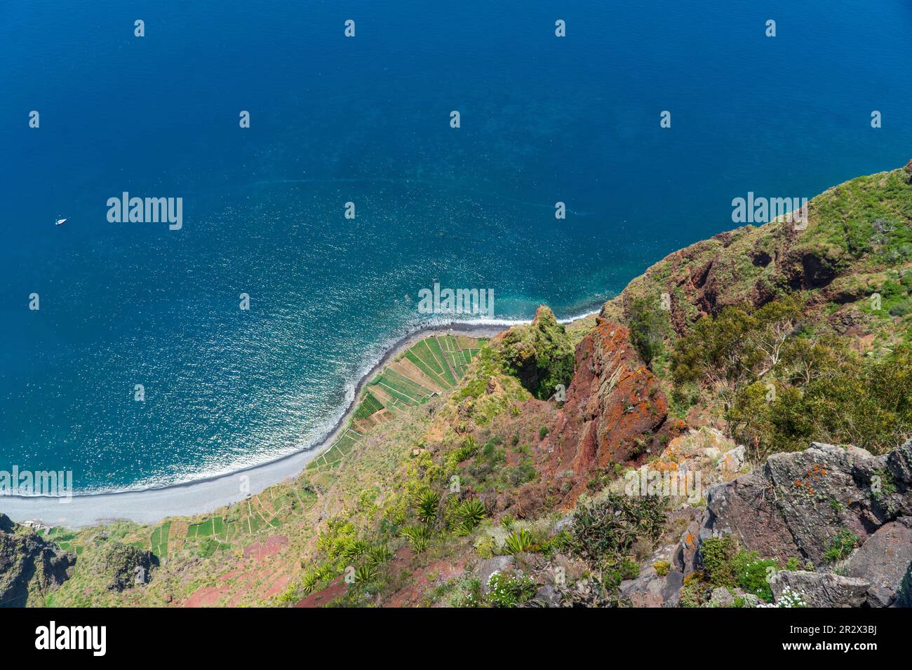 Cabo gyro, the second highest cliff in the world (580 meters) .madeira ...