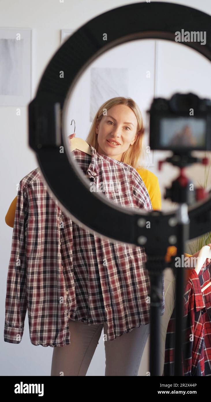 Review of clothes hi-res stock photography and images - Alamy