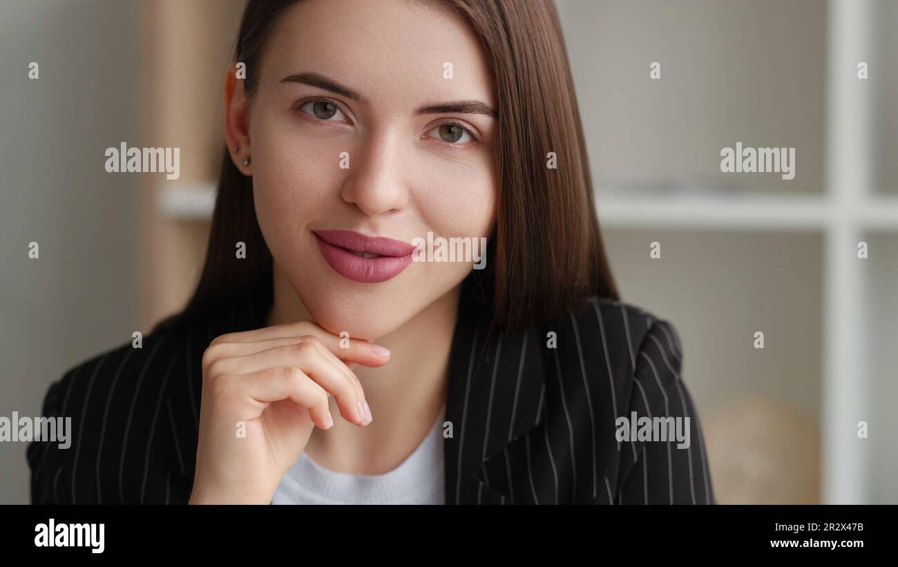 Female leadership professional career cute woman Stock Photo - Alamy