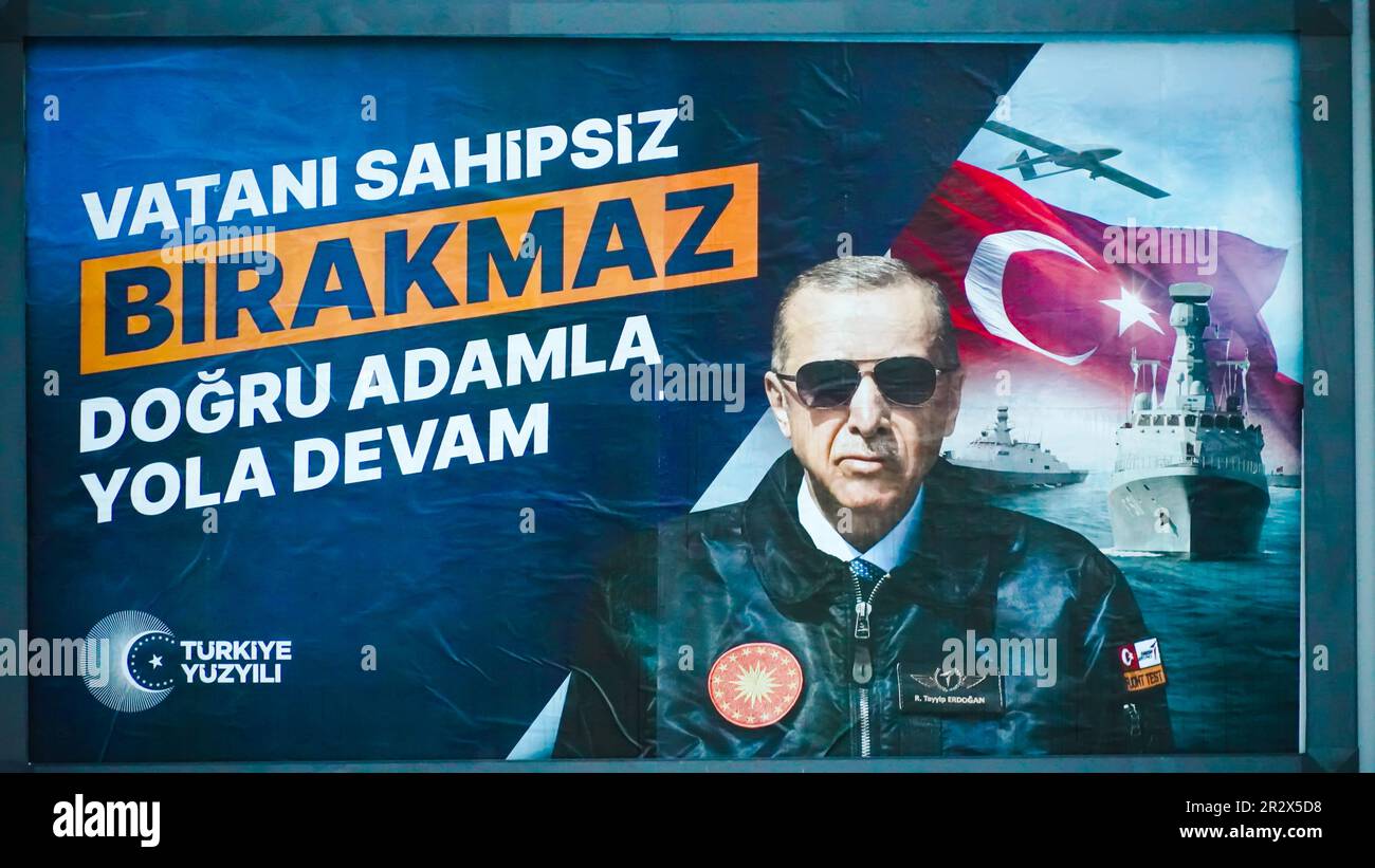Erdogan advertisement hi-res stock photography and images - Alamy