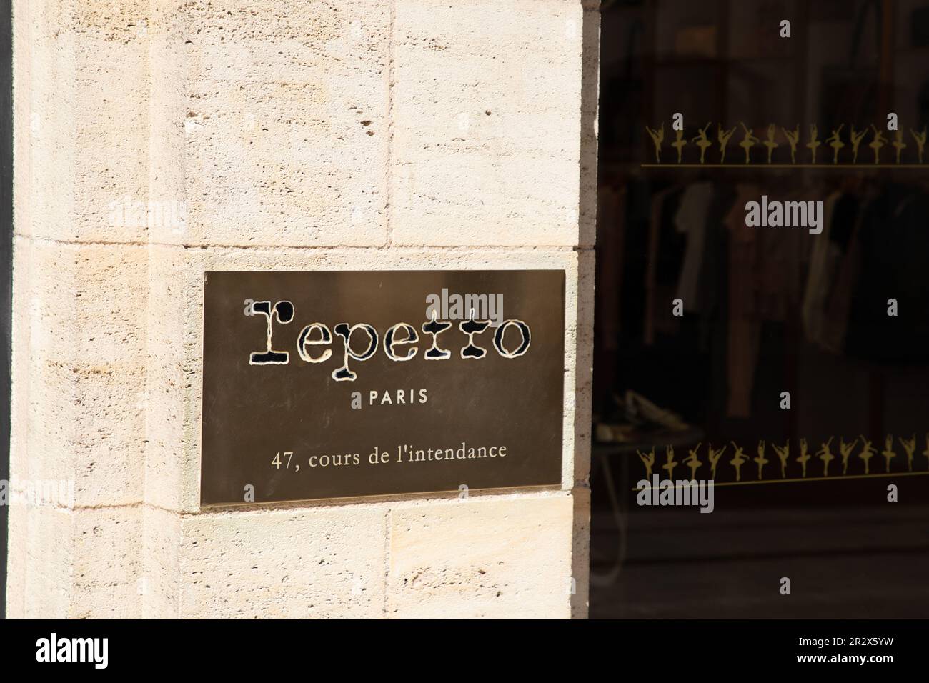 Bordeaux , Aquitaine France - 05 19 2023 : Repetto paris logo text and ...